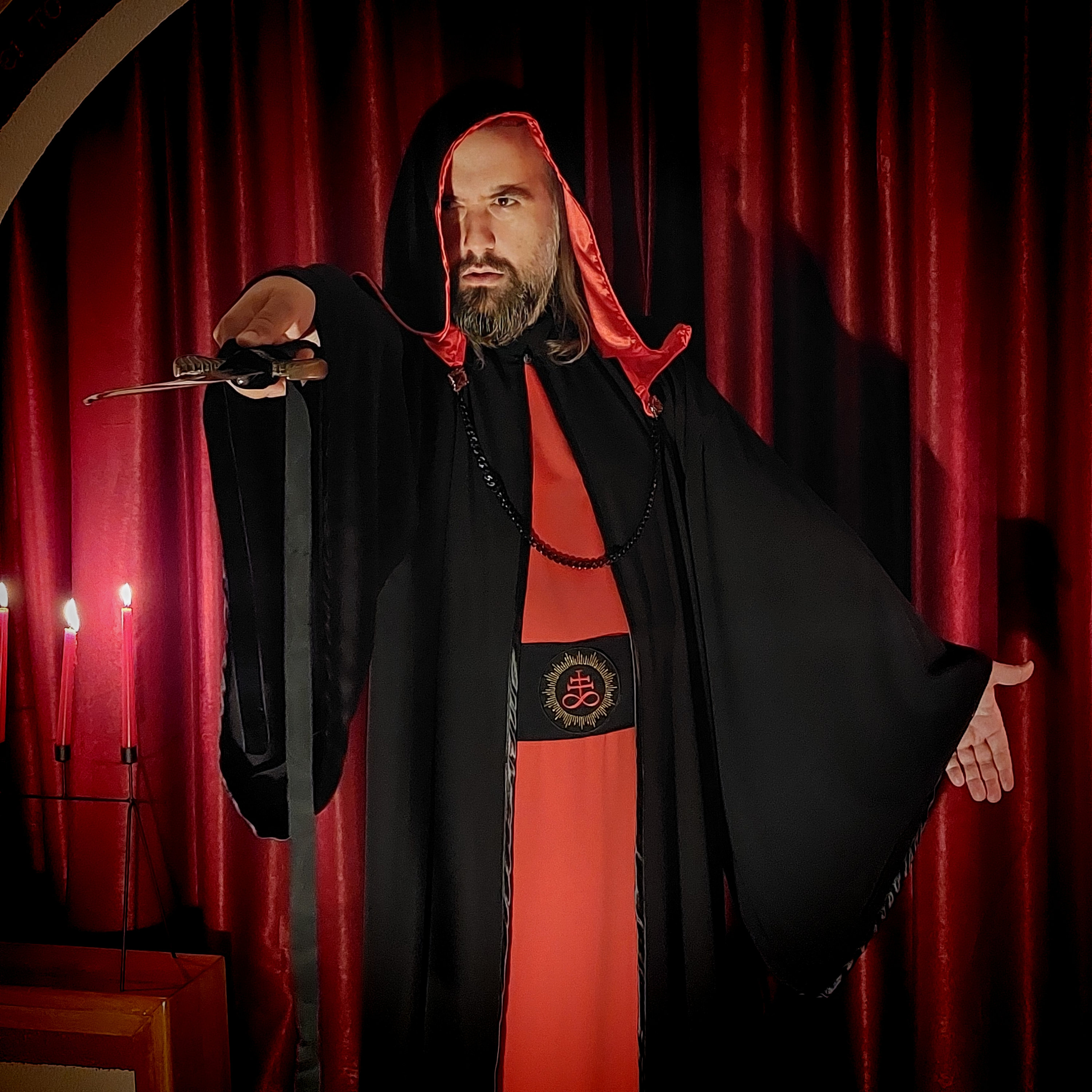 Robe of Leviathan Robe of Black Mercury Lucifer Satan - Etsy Australia