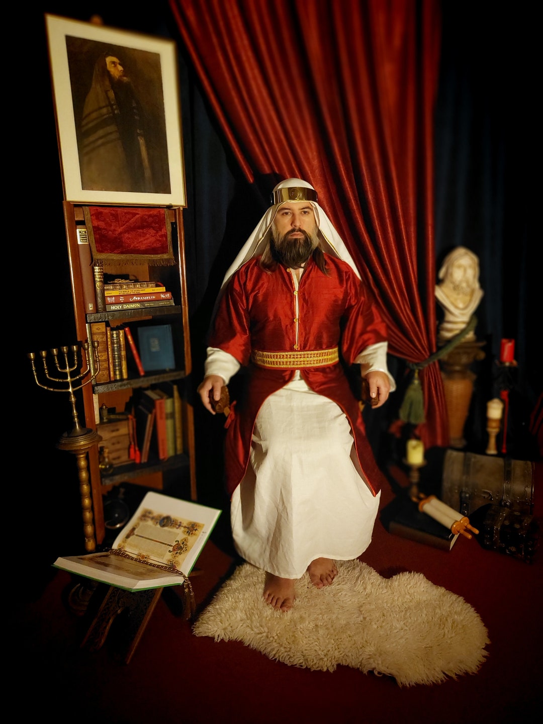 Magic Robe of Abramelin * Robe for the Invocation of the Holy Guardian ...