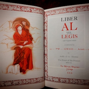 The Book of the Law * Liber AL Vel Legis * the Aiwass Edition * Holy ...