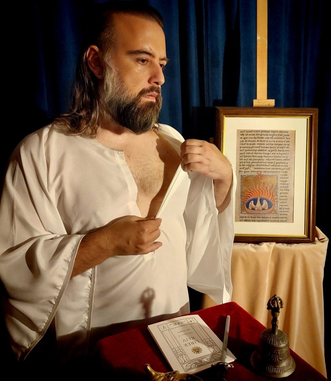 The Mass of the Phoenix Robe, Thelemic Mass, Blood Magic, Tau Robe ...