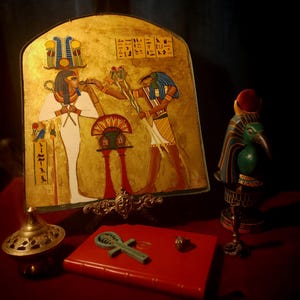 Stele of Thoth – Hermetic Altar Icon of Tahuti for Magic Practitioners ...