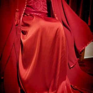 Magic Robe of Babalon * Scarlet Woman * Red Hooded Tau Robe * Garment ...