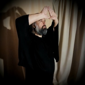 Black Robe, Magic Robe, Tau Robe, Ceremony Robe, Robe for Initiation ...