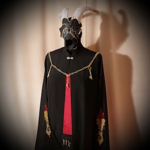 Hierophant’s Robe of Hekate * Wizard's Black Robe of Hecate ...