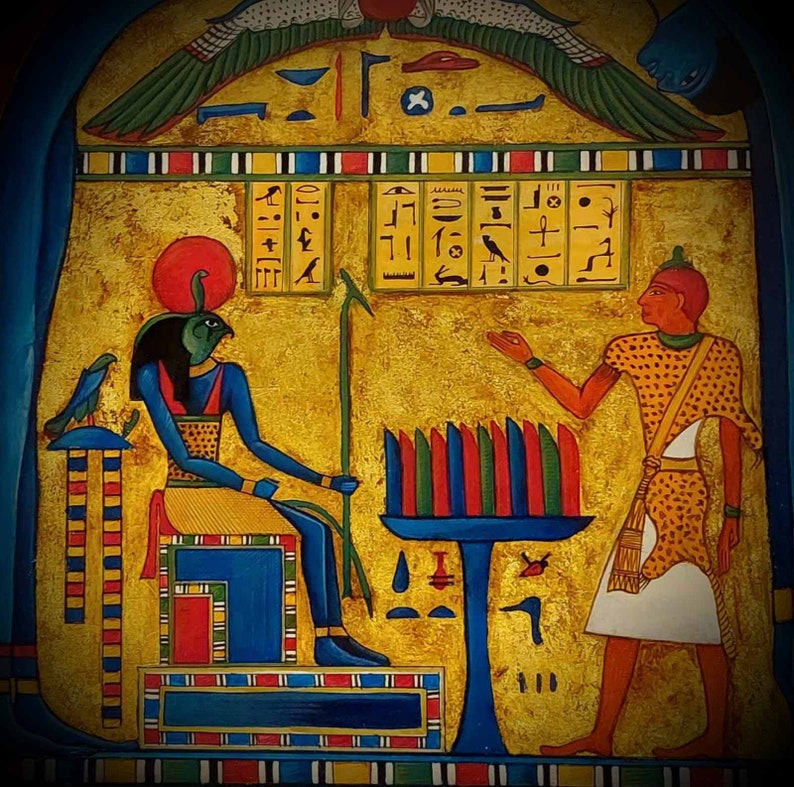 Stele of Revealing of Aleister Crowley 22K Egyptian Stele of - Etsy