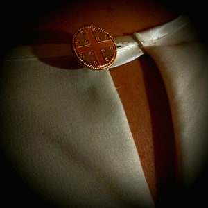 White Robe for Rituals * Magic Robe, Tau Robe, Ceremony Robe, Thelema ...