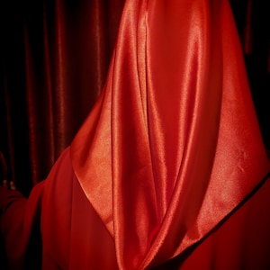 Magic Robe of Babalon * Scarlet Woman * Red Hooded Tau Robe * Garment ...