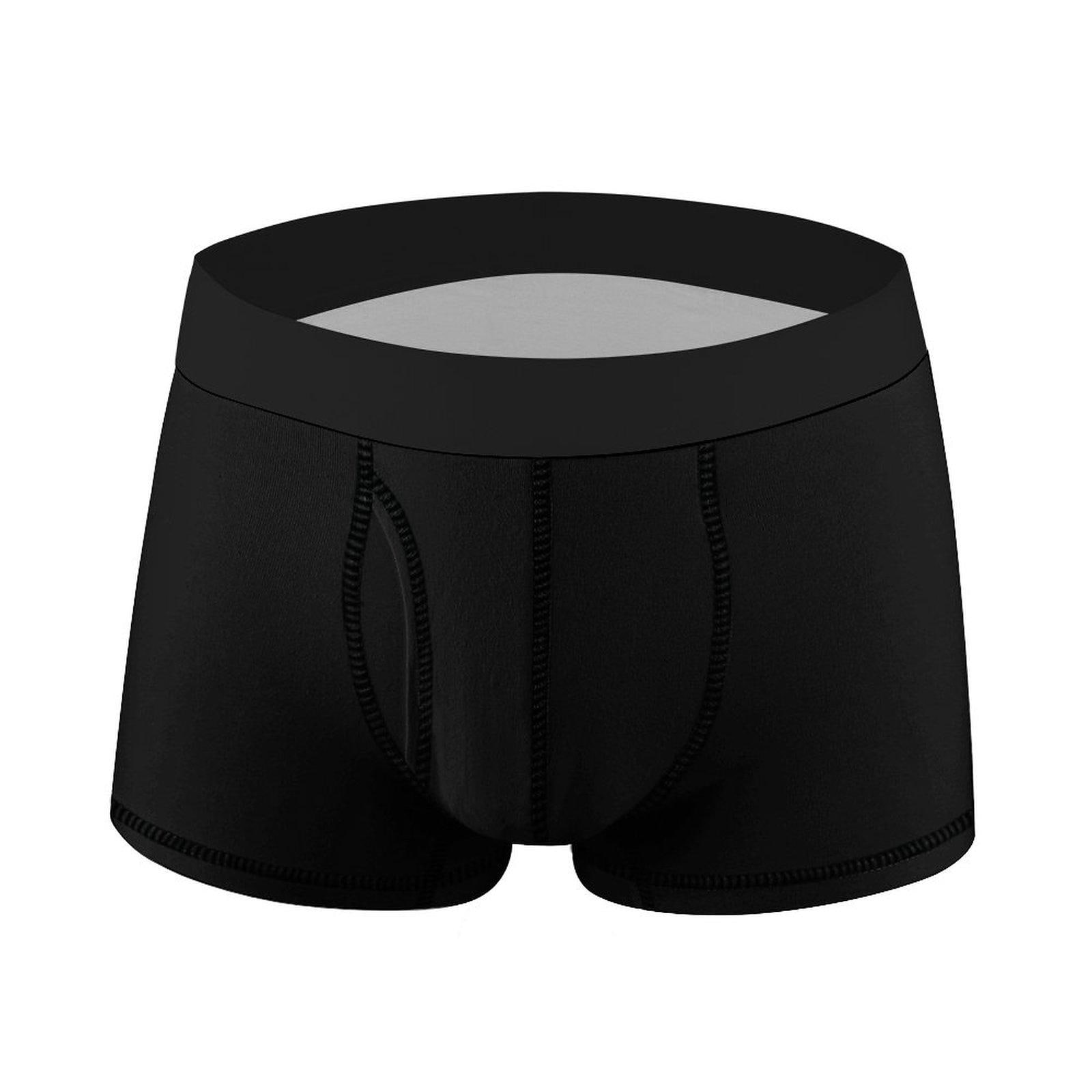 Rainbow Handprint Milk Silk Men's Underwear - Breathable & Stylish ...