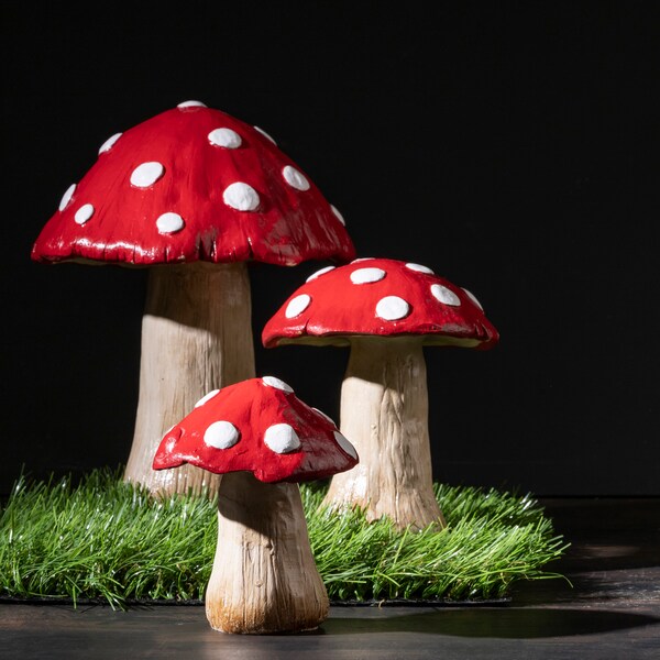 Mushroom Garden Decor - Etsy