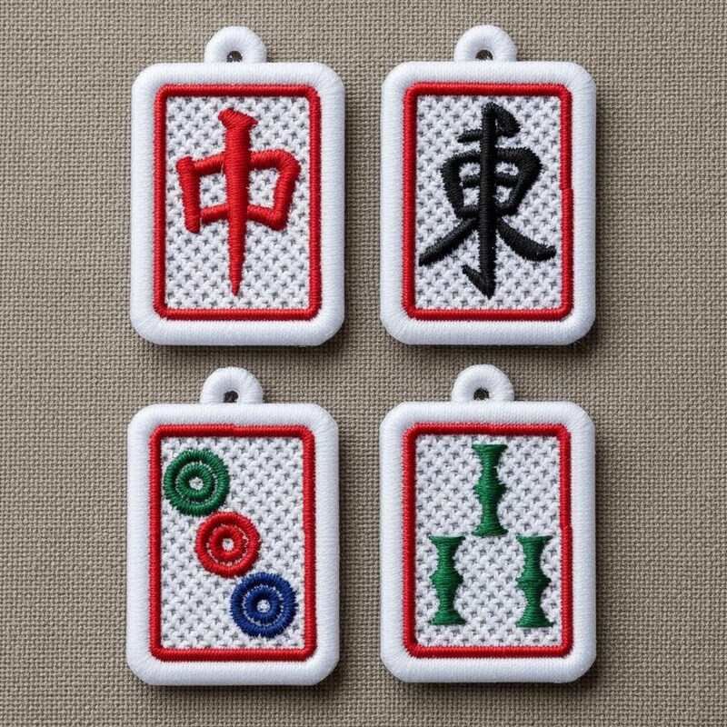 Mahjong 4 Winds Tiles - Etsy