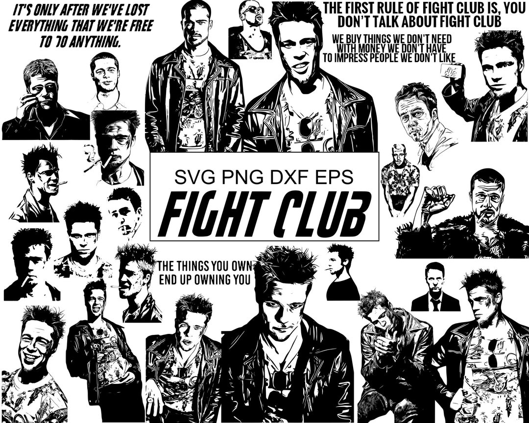 Tyler Durden Stencil