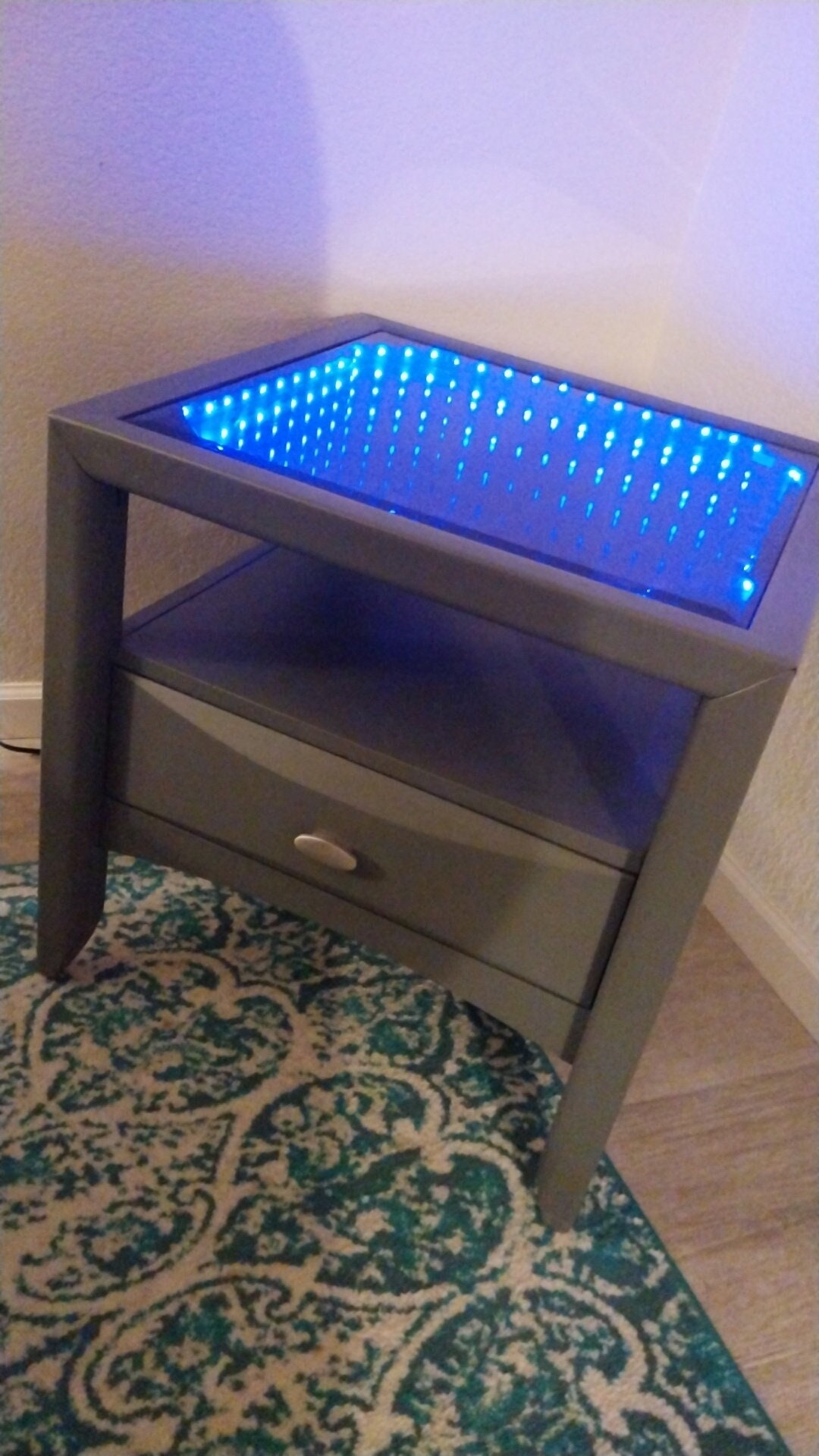 Infinity Mirror Table - Etsy
