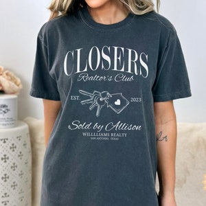 Personalized Realtor Shirt for Real Estate Agent Gift for Realtor ...