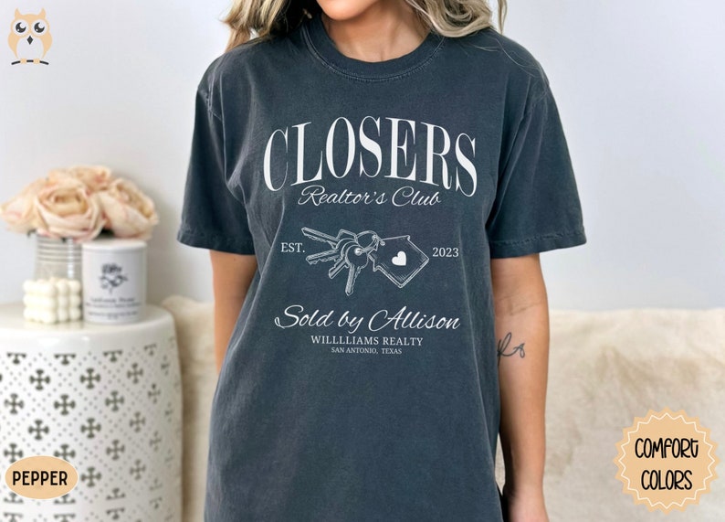 Personalized Realtor Shirt for Real Estate Agent Gift for Realtor ...