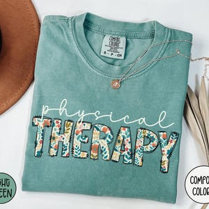 Physical Therapy Shirt, Physical Therapist, Gift for Physical, Pt Gifts ...