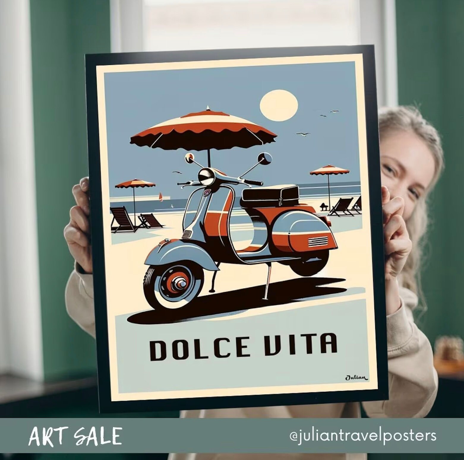 Key Biscayne Travel Poster | Modern Wall Art Florida Prints - Unframed ...