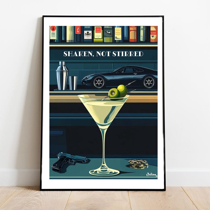 Vesper Martini James Bond - Etsy