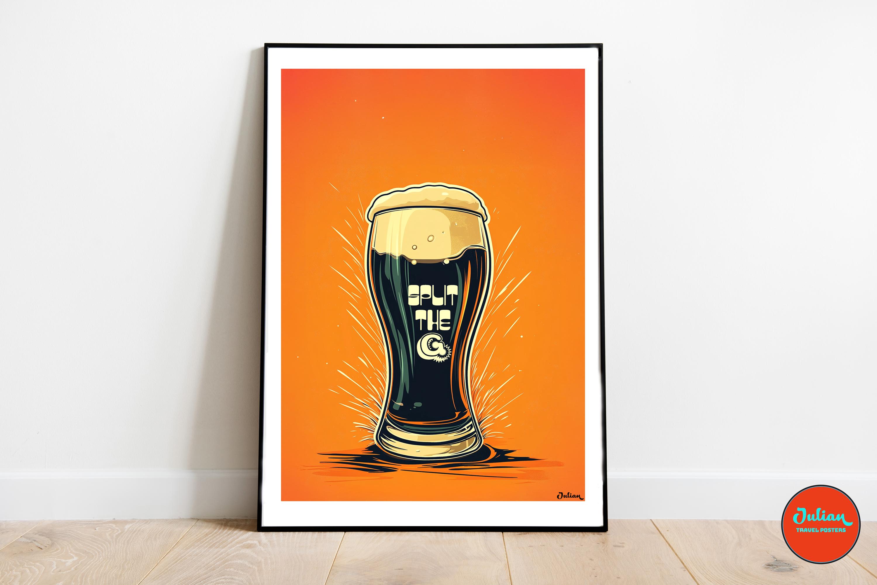 Guinness Beer Poster Print, Wall Decor - Etsy