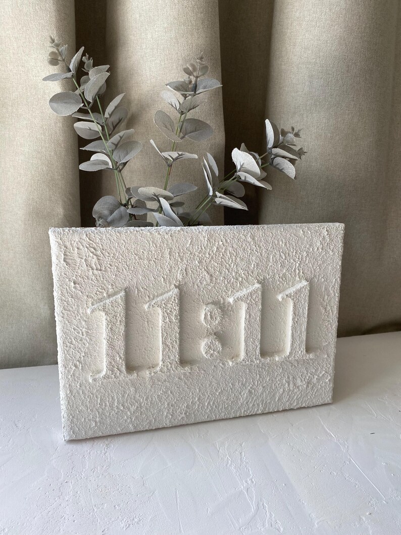 Choose Your Own Angel Numbers 3D Textured Canvas Personalised Wall Art ...