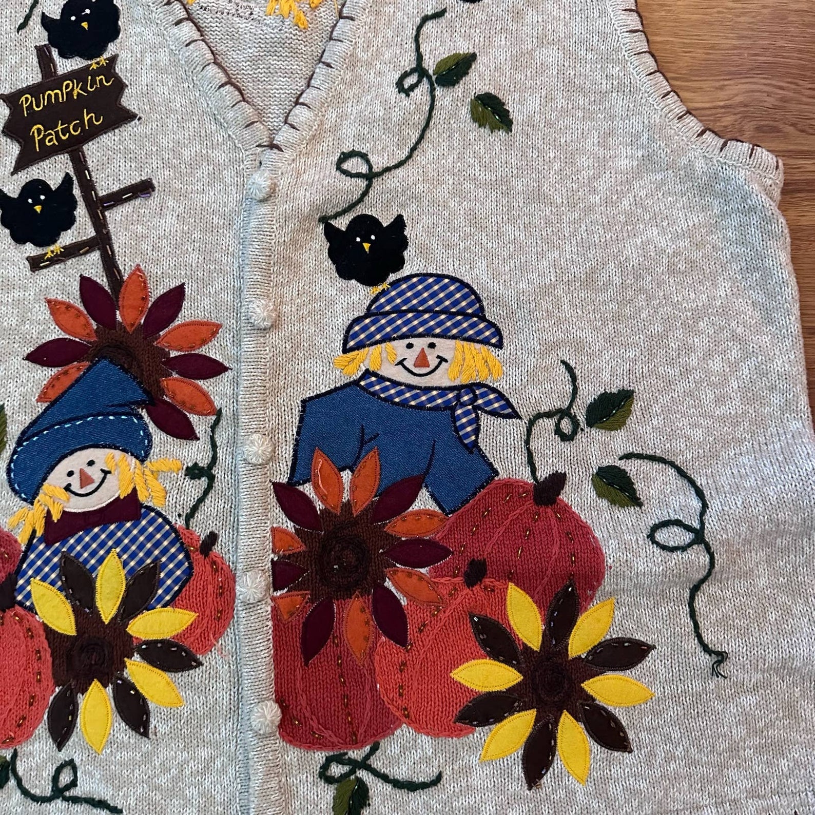 Vintage 90s Volup Bobbie Brooks Fall Knit Sweater Vest Size - Etsy