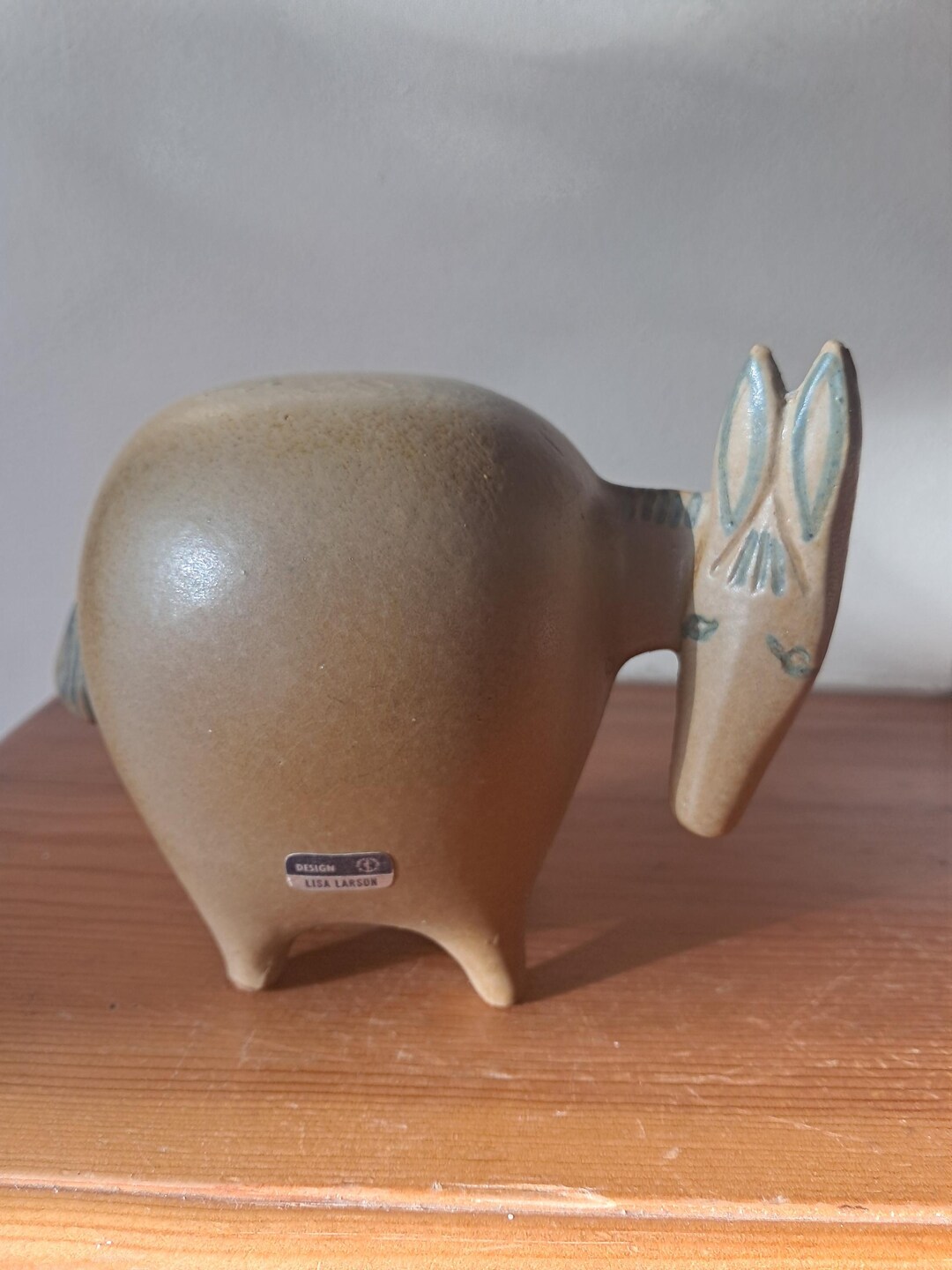 LISA LARSON Vintage Donkey Ceramic Figurine for GUSTAVSBERG Mid Century ...