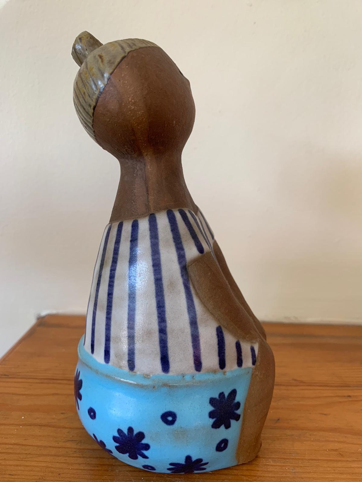 Vintage LISA LARSON Ceramic Figurine lovely LOTTA , Swedish Ceramic Design, Signed - Etsy