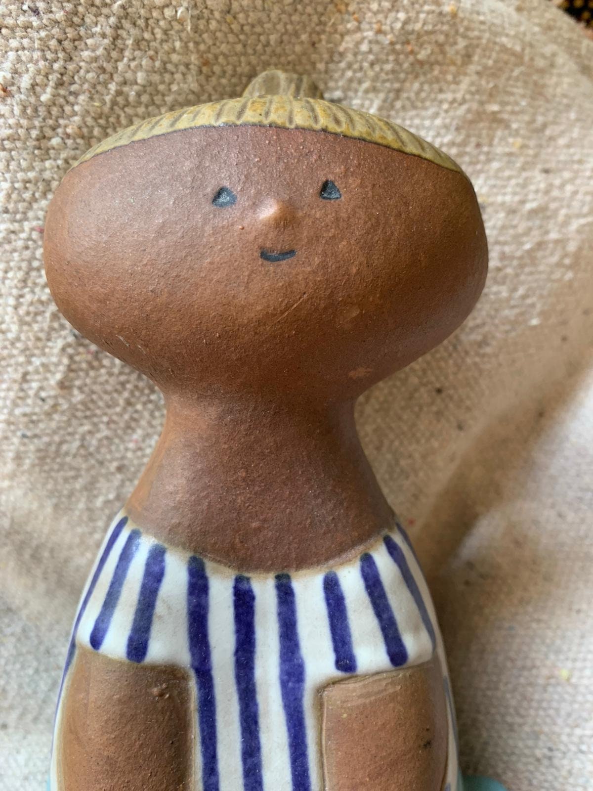 Vintage LISA LARSON Ceramic Figurine lovely LOTTA , Swedish Ceramic Design, Signed - Etsy