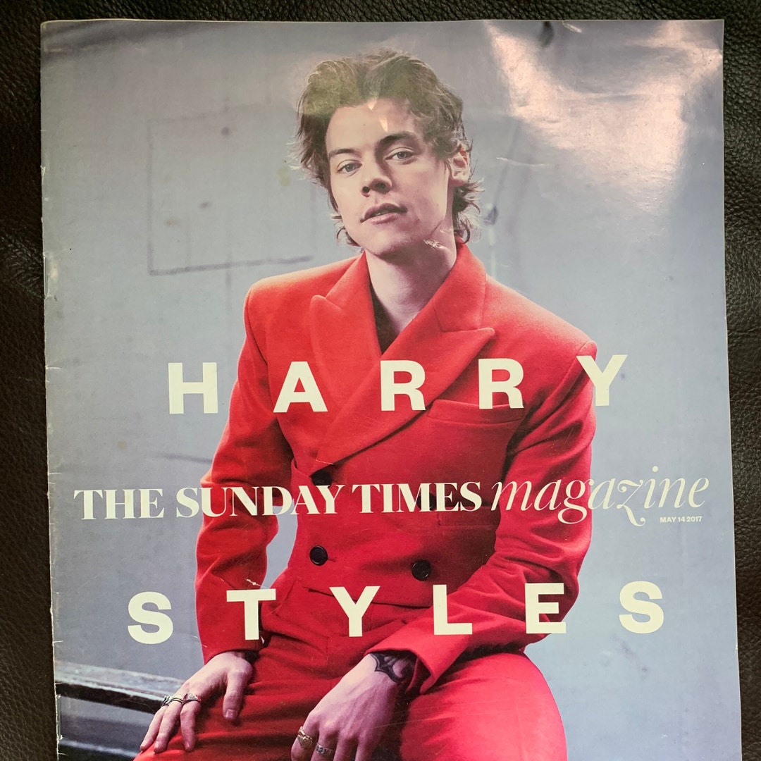 HARRY STYLES Rare Magazine - Interview With the Sunday Times UK ...