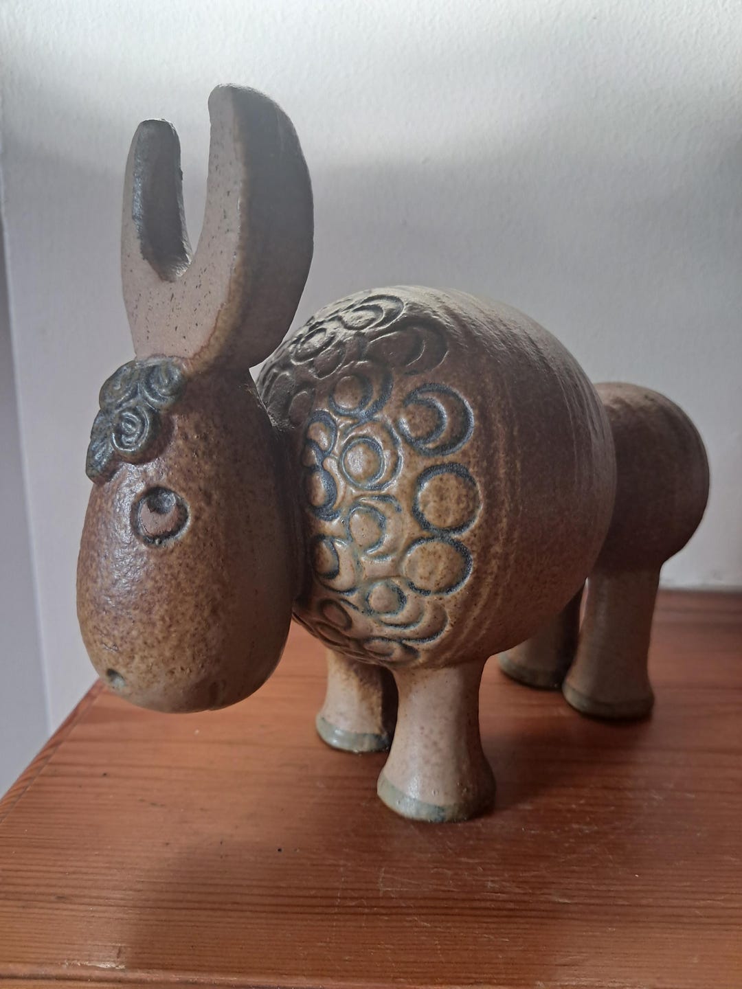 LISA LARSON - Buffel (buffalo) 1971–1977 - Gustavsberg - Jura Series - Mid-century Animal ...
