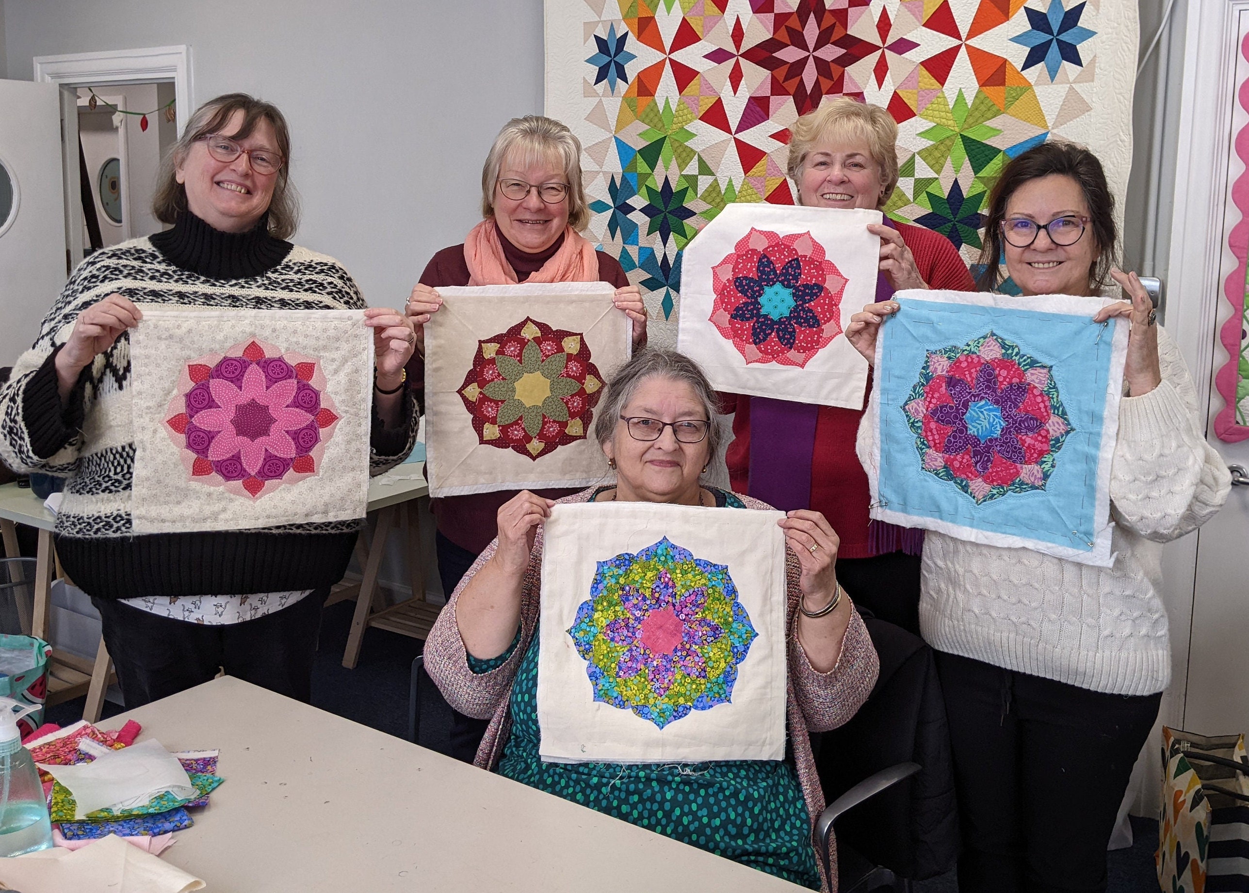 Block of the Month Marvellous Mandala Applique Quilt PDF Full Pattern ...