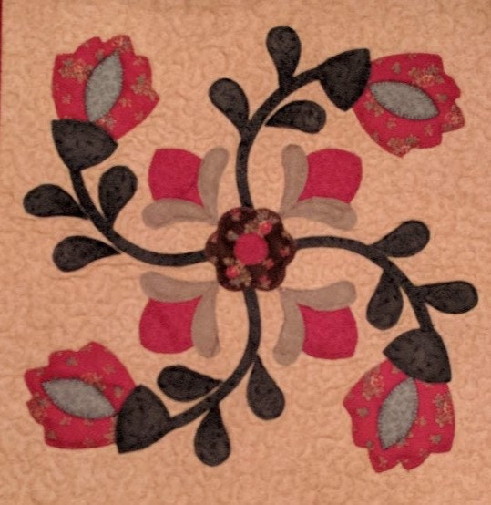 Baltimore Quilt PDF Pattern 70" X 70" Traditional New England Style - Etsy