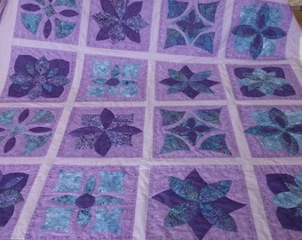 Applique Quilt Sampler Hearts & Flowers PDF Pattern - Etsy