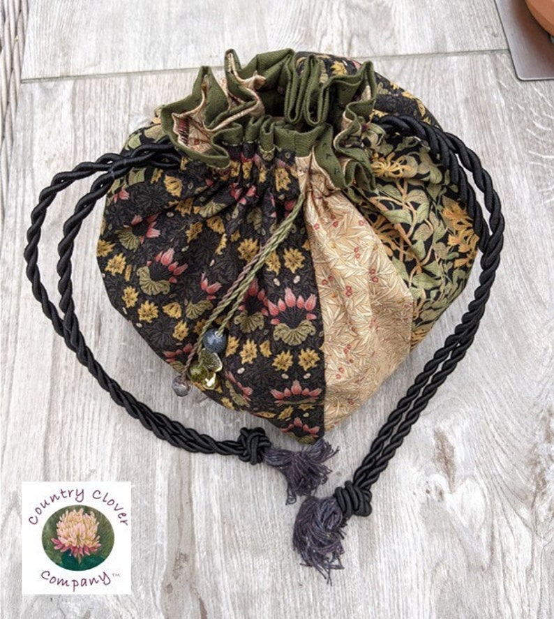 Kinchaku Japanese Style Bag. PDF Pattern - Etsy