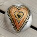 Hand Painted Heart Stone Rock Hand Made Dot Paint - Etsy