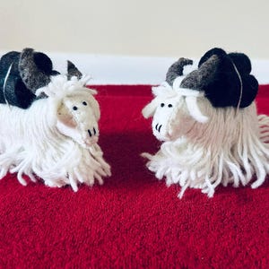 Adorable Handmade Wool Felt Yak Figurine, Himalayan Yak. Decorative Art ...