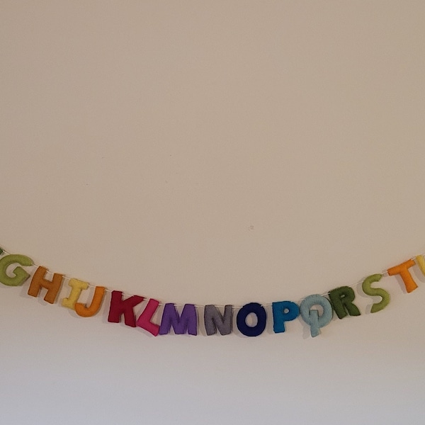 Wool Felt Letters - Etsy