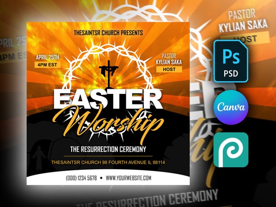 Easter Processional Order Template