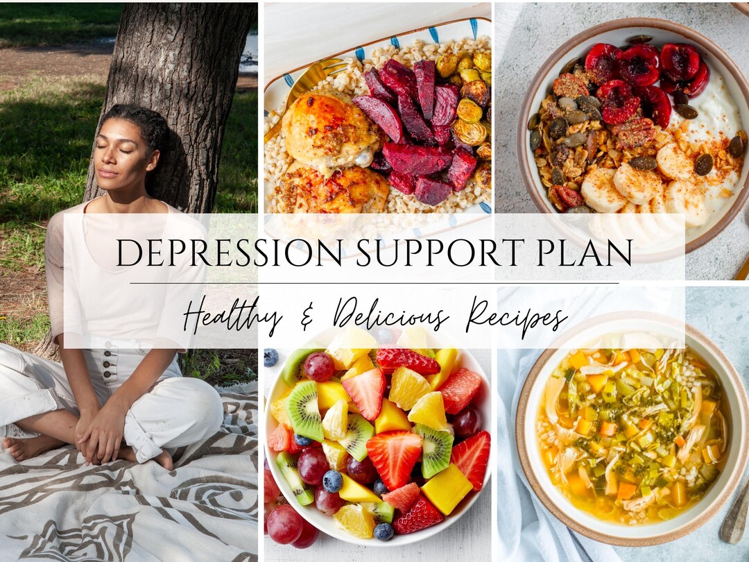 Depression Support Diet | Weekly Meal Plan PDF | Nutrient-dense Plan ...