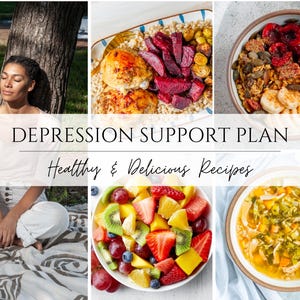 Depression Support Diet | Weekly Meal Plan PDF | Nutrient-dense Plan ...