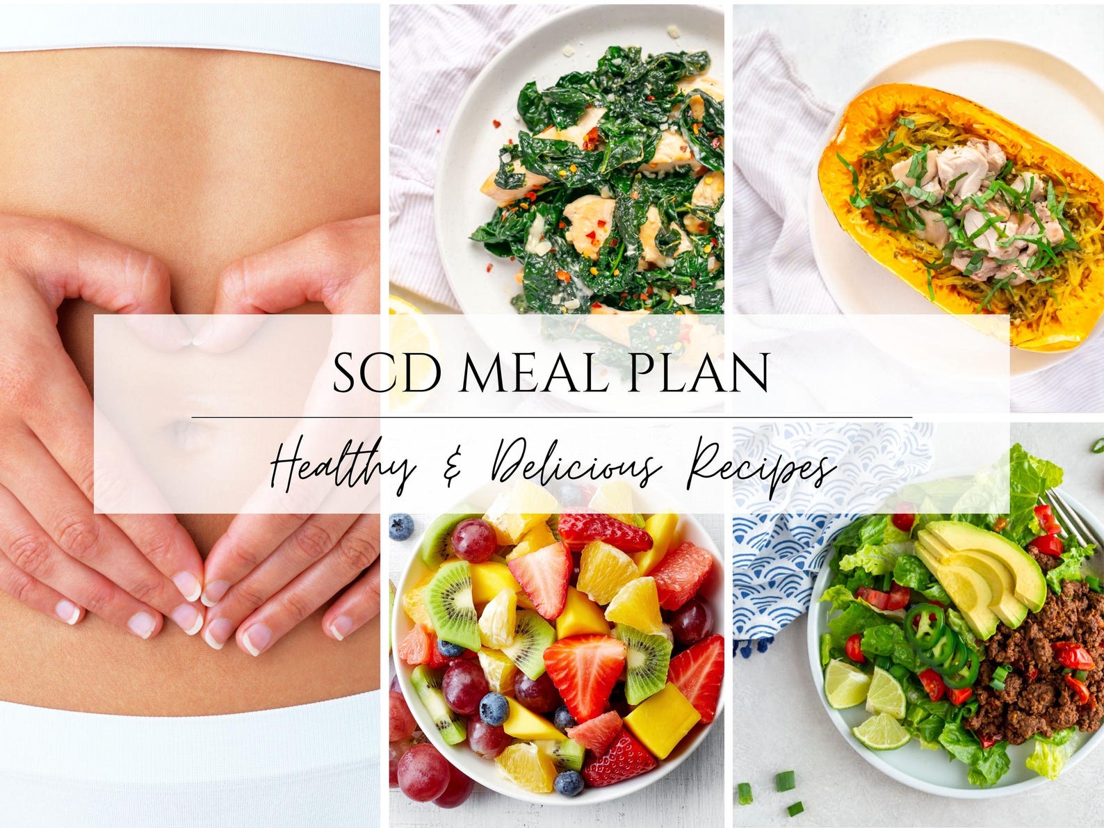 Specific Carbohydrate Diet Plan | Weekly Meal Plan Printable | SCD ...
