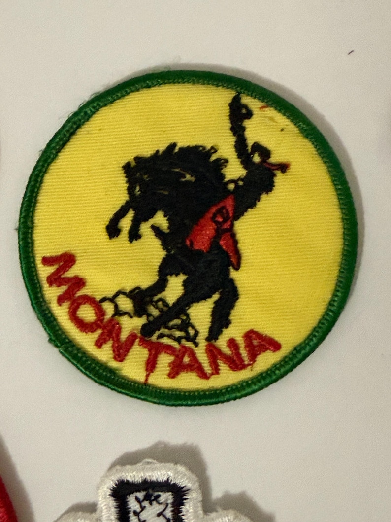 Collection of Vintage Felt and Stitched Patches 60s 70s 80s Tuktoyaktuk ...