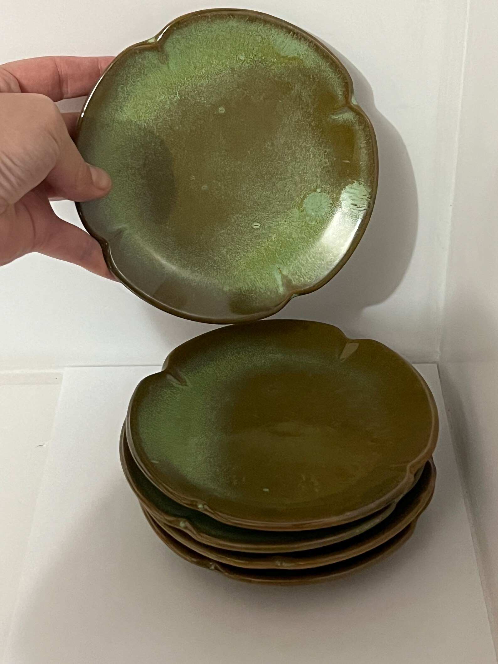 Set of 5 Frankoma Plainsman Small Plates - Etsy
