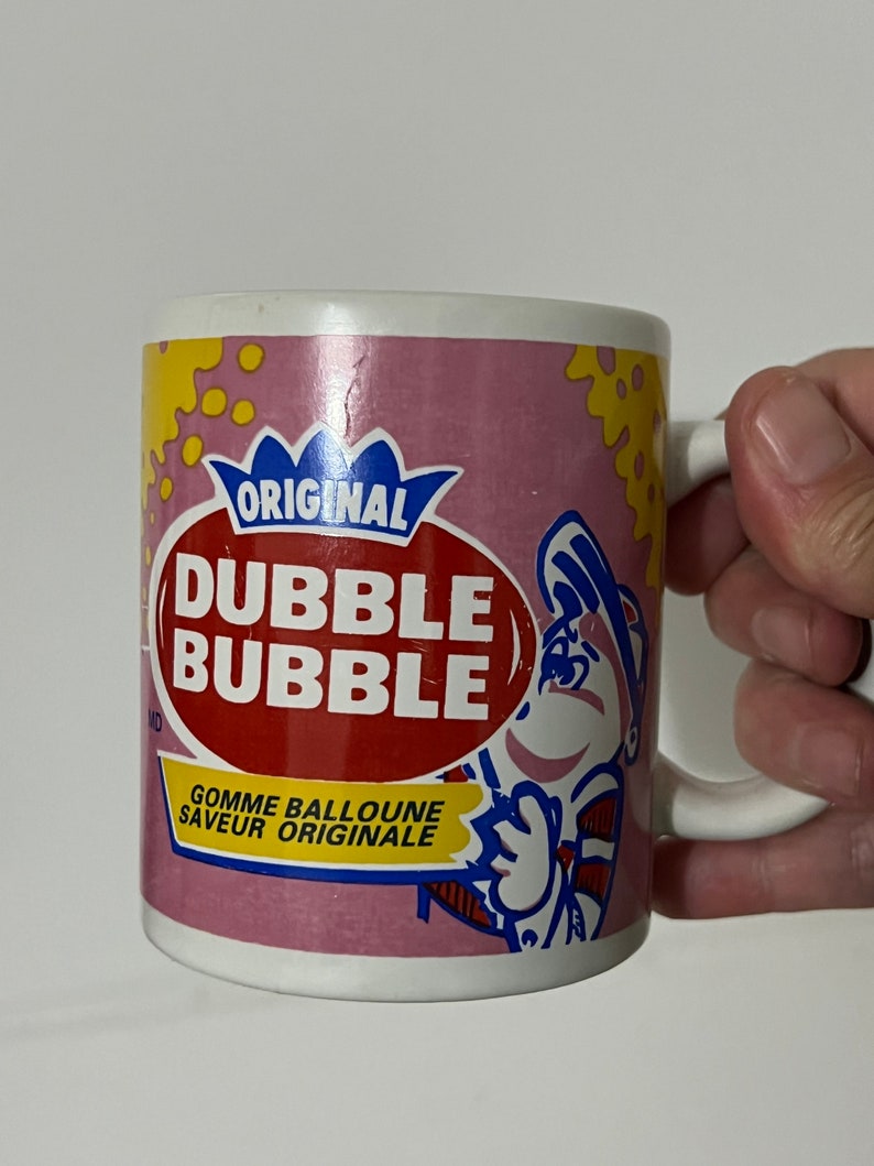 Pair of Dubble Bubble Gum Advertising Promotional Coffee Mugs - Etsy