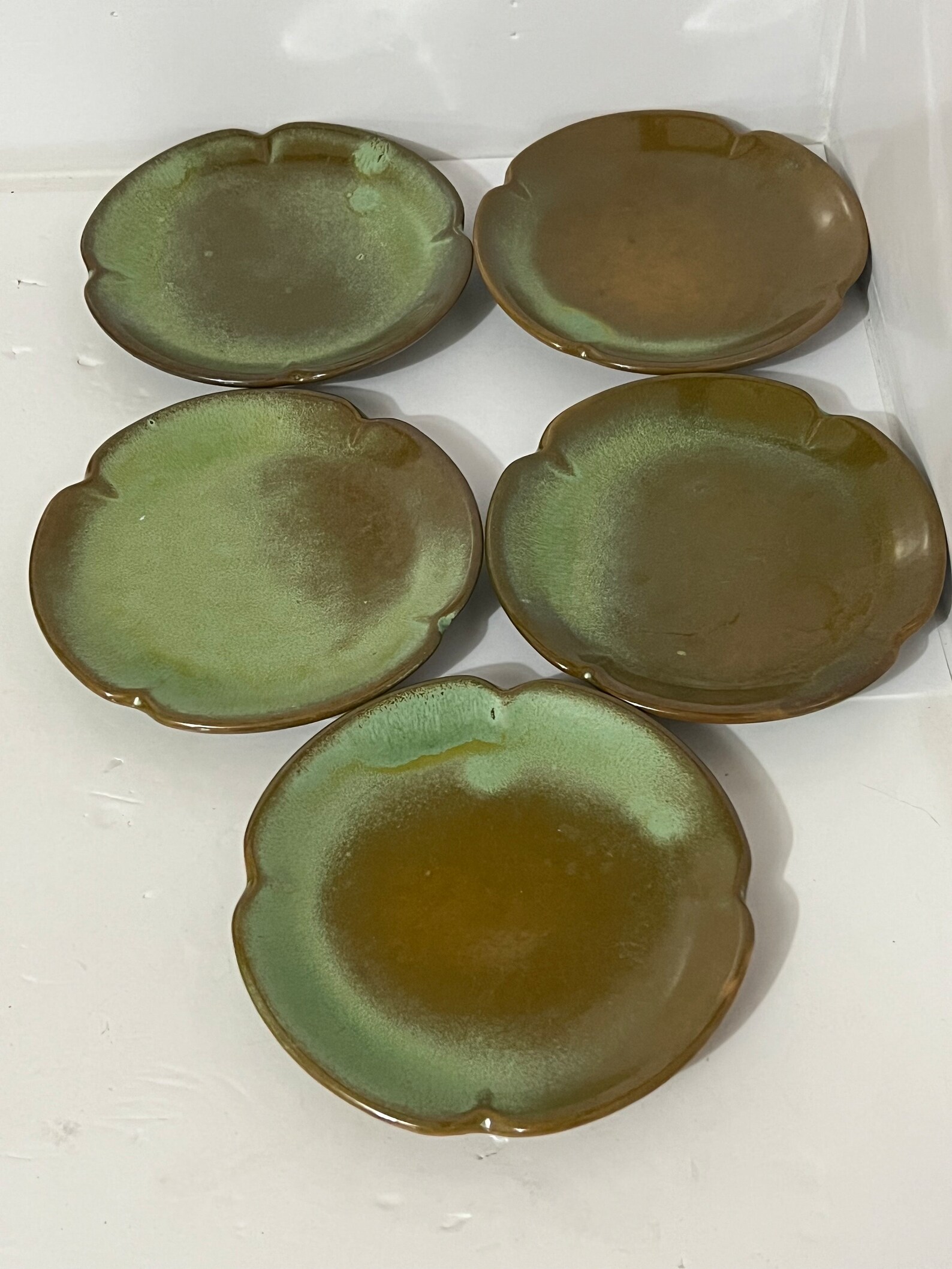 Set of 5 Frankoma Plainsman Small Plates - Etsy