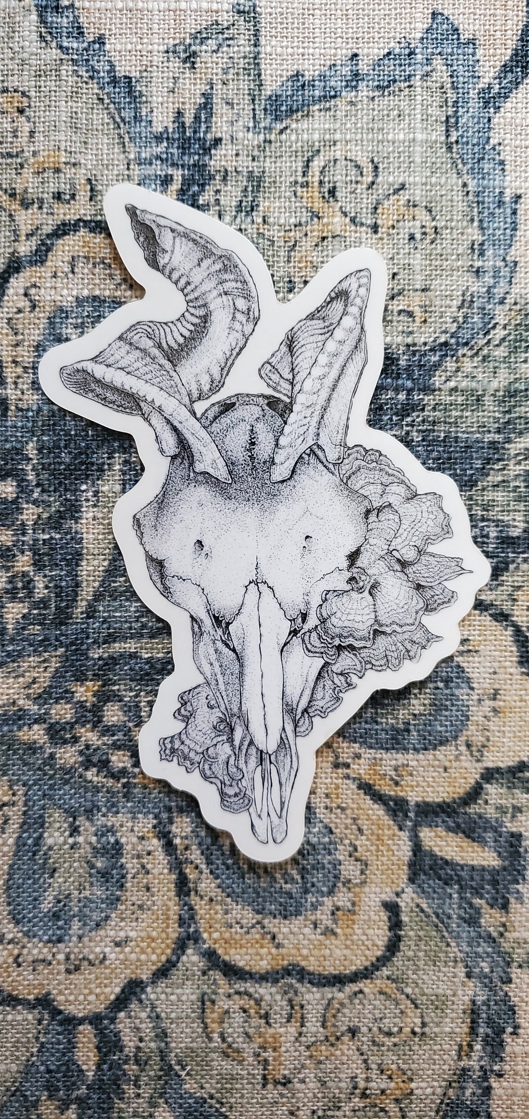 Twisty Goat Transparent Sticker - Etsy