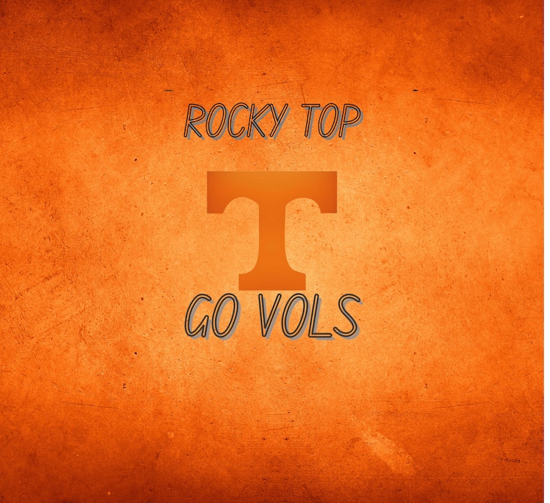 Tennessee Vols 20 Oz Sublimation Design - Etsy