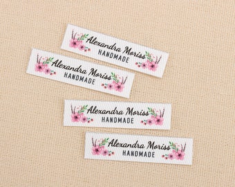 15x60mm,cotton Twill Webbing,flat or Folded Labels,printed Sew-in ...