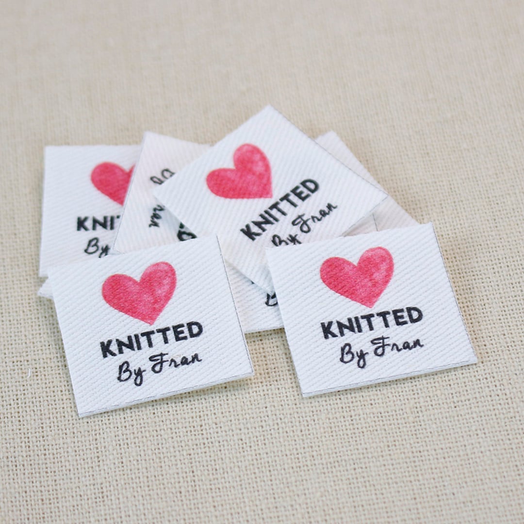 25x25mm,iron on Labels,cotton With Logo or Text Sewing Label,tags for ...