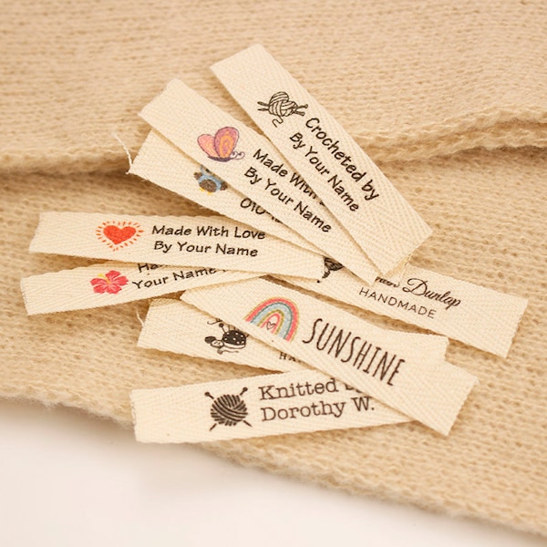 Personalized Sew in Labels - Etsy