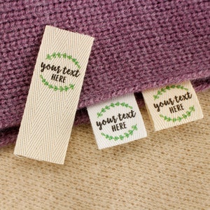 25*70mm Label, Label on the Stitching Clothes, Customized Oblique Logo ...